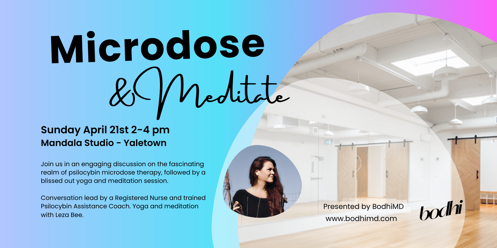 MICRODOSE AND MEDITATE | Bodhi